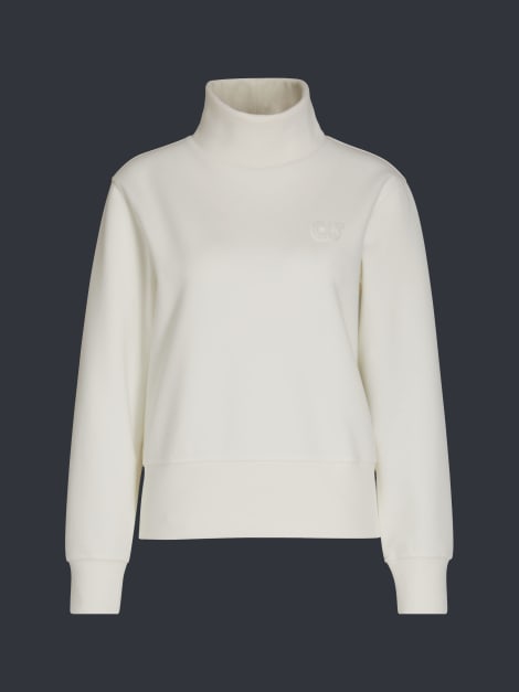 Mockneck Logo Sweater | SHINTA V1.Y5.02 | Off White | AlphaTauri